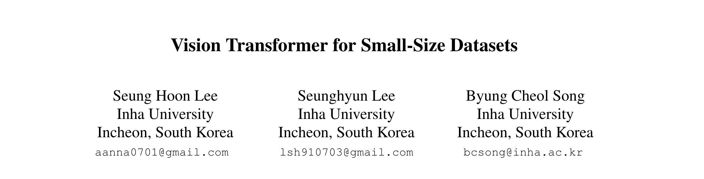 【ViT 论文笔记】Vision Transformer for Small-Size Datasets-CSDN博客