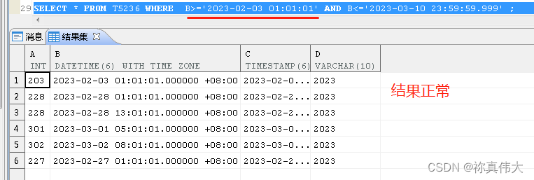 Datetime类型查询遇到的问题dm8:达梦数据库达梦数据库timestamp Csdn博客