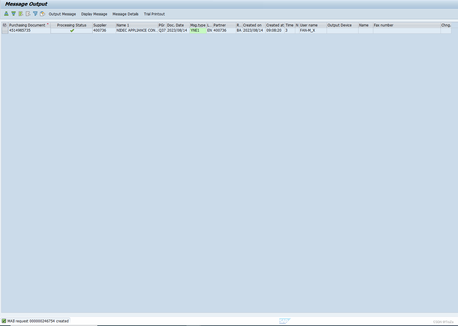【User Guide】 How to use ME9F send PO message.-CSDN博客