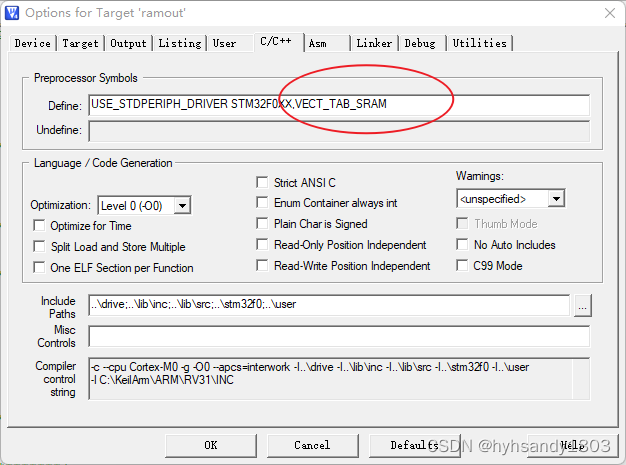 STM32（在F051上调试通过）配置从SDRAM上启动_stm32f051 启动-CSDN博客