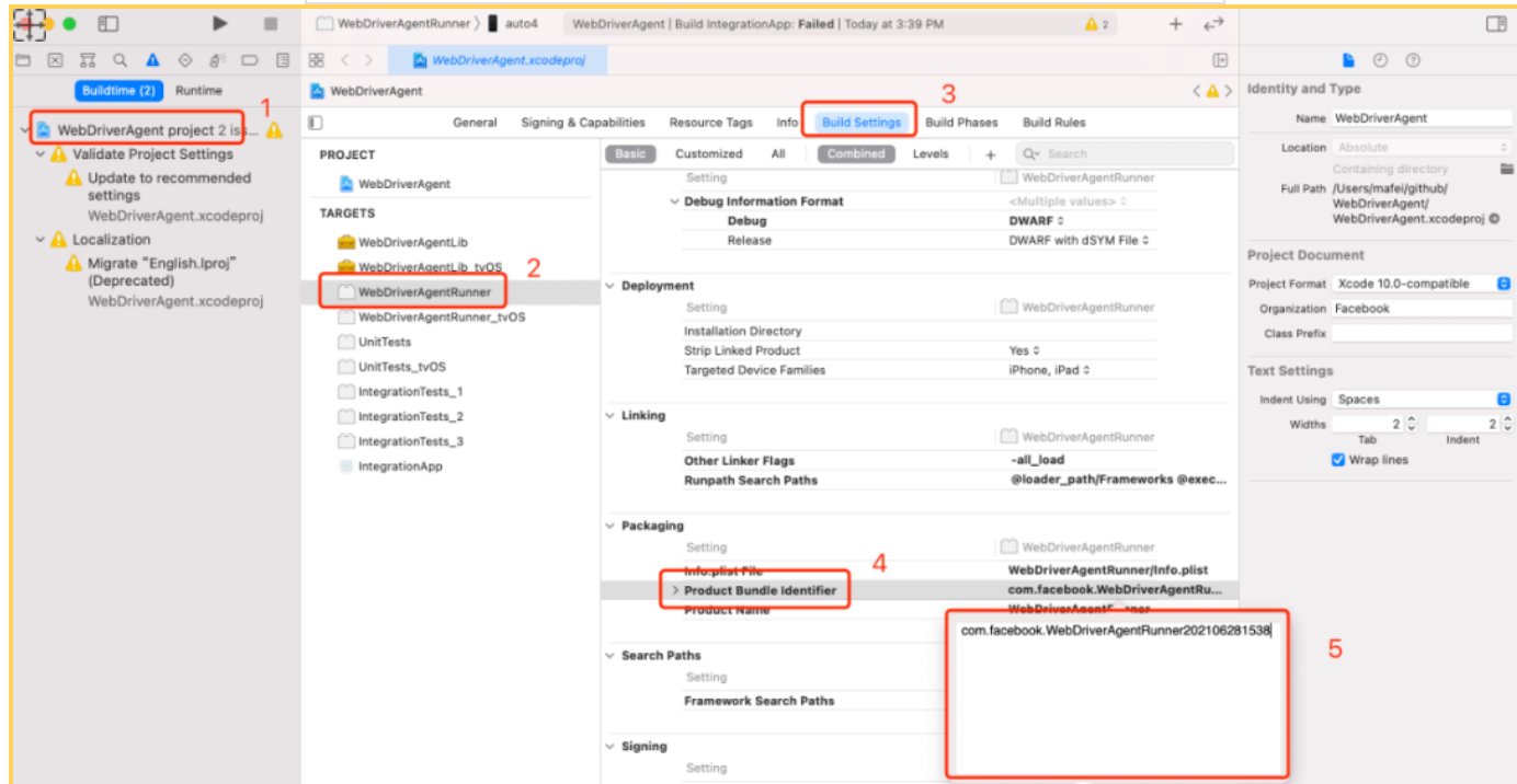 iOS真机安装WebDriverAgent图文详解_怎么将webdriveragent-runner单独安装在手机上面-CSDN博客