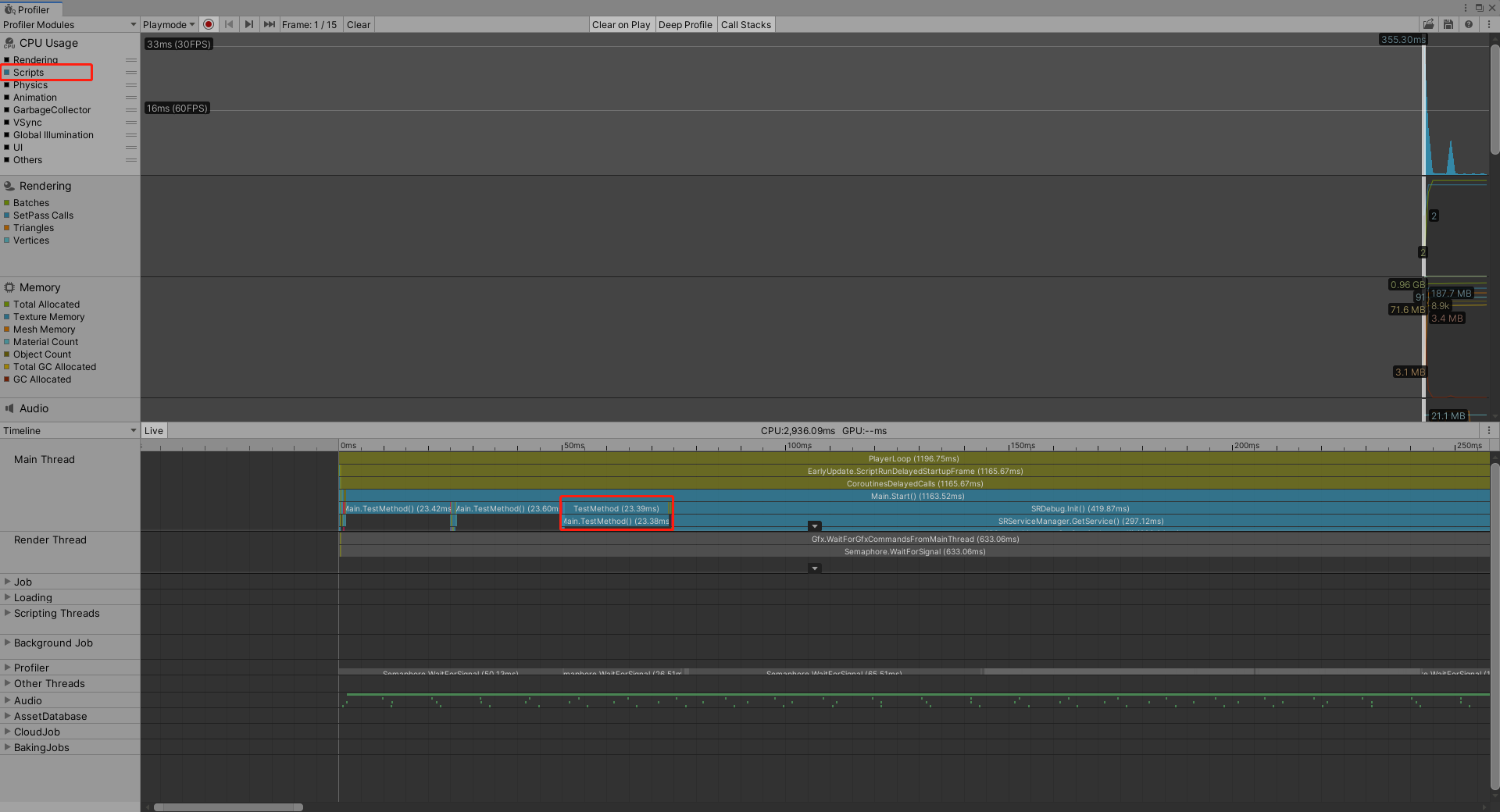 【技巧】Unity检测方法执行时间_unity testmethod-CSDN博客