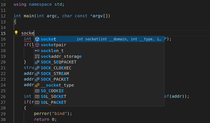 VSCODE中C/C++ 自动提示、补全 配置_vscode c语言代码提示-CSDN博客