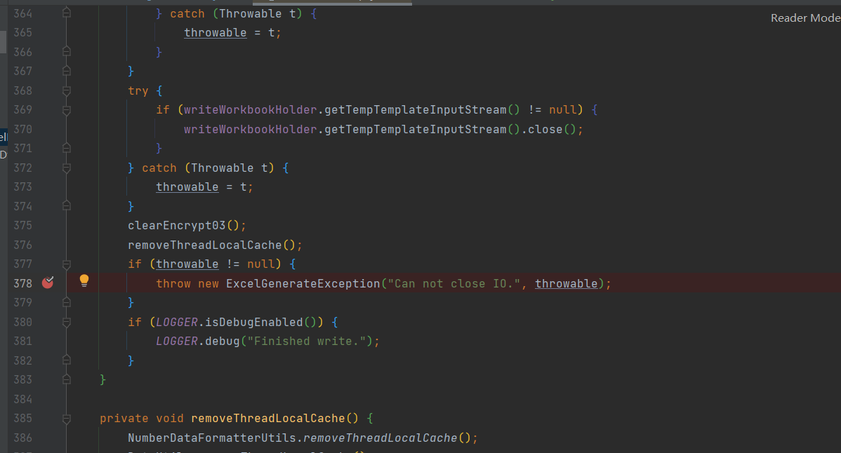 easyexcel 使用遇到“Can not close IO”异常处理-CSDN博客