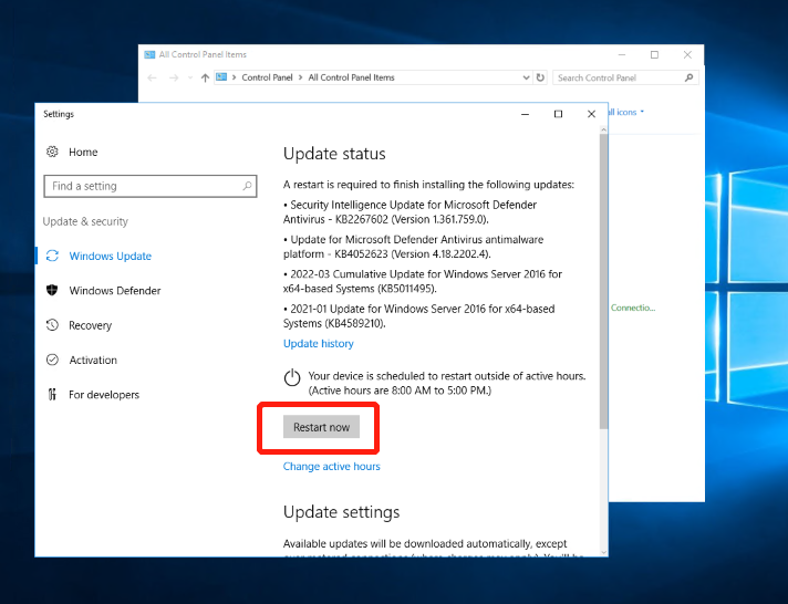 Windows Server2016 安装升级补丁更新_windows 2016 update-CSDN博客