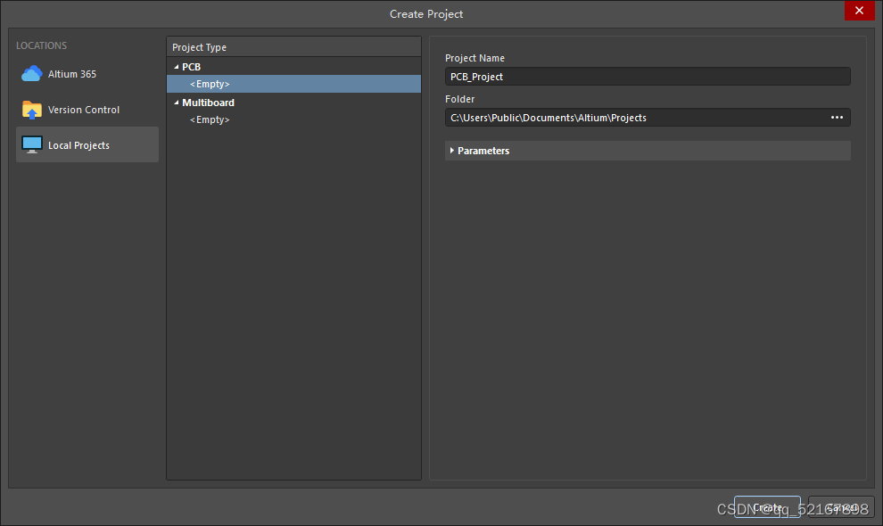 PCB学习（Altium Designer22）——第一天：新建工程_altium designer2022新建工程-CSDN博客