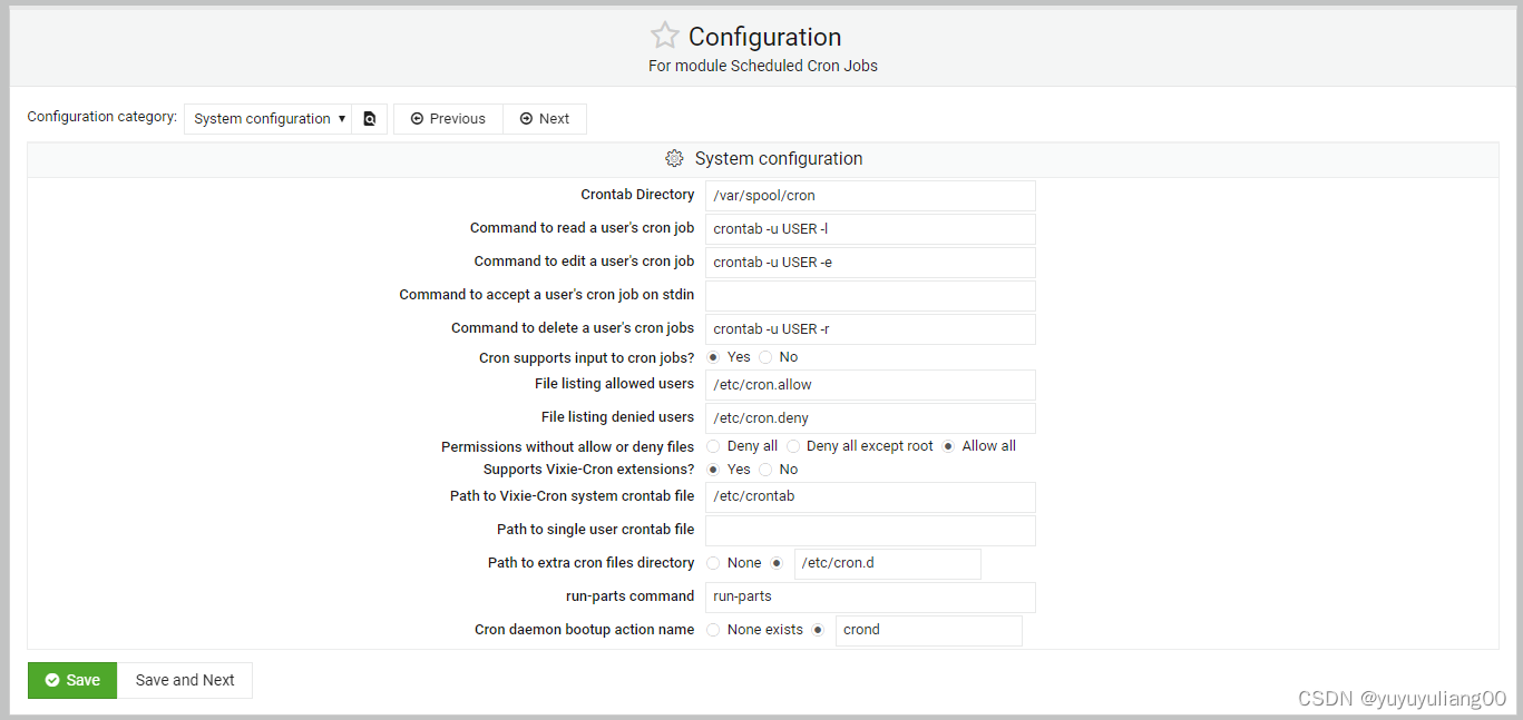 Webmin -- Scheduled Cron Jobs_webmin定时任务-CSDN博客