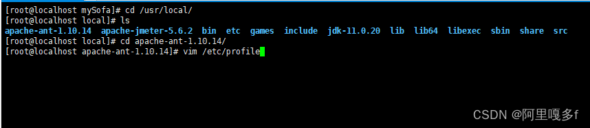 Linux下安装jdk，jmeter，ant，tomcat，jenkins（超详细超全）_linux 安装ant-CSDN博客