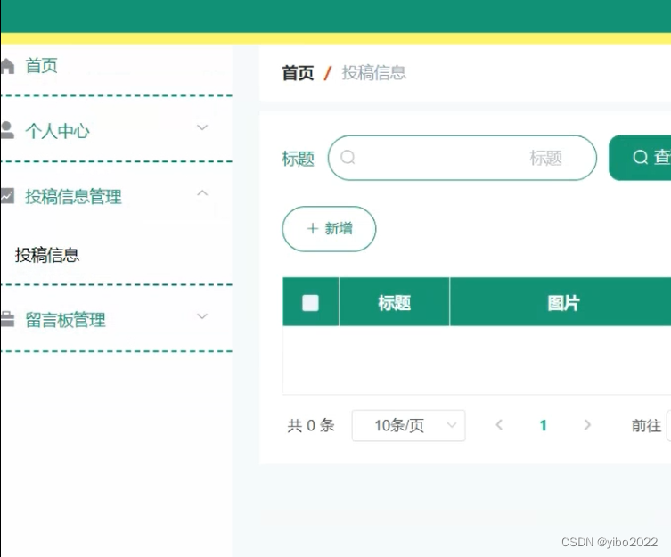Springboot Vue在线投稿管理系统java Csdn博客