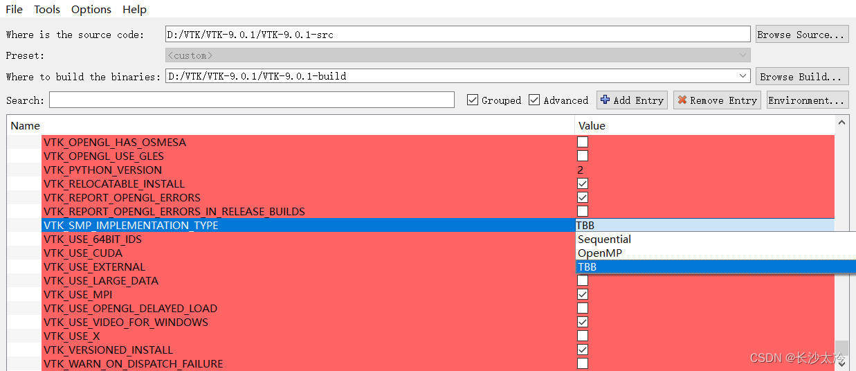 VTK—环境搭建（9.0.1 + Qt + TBB并行加速 + MPI）_cuda vtk-CSDN博客