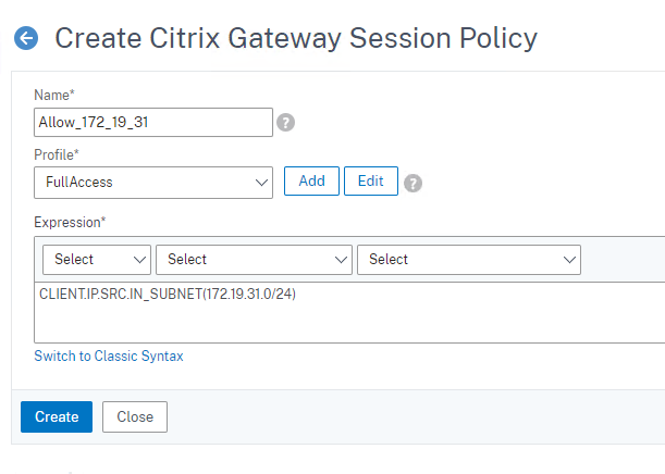 Citrix NetScaler Gateway：使用Smart Access实现根据源IP控制用户可访问的交付组-CSDN博客