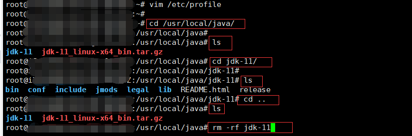 Linux下安装和卸载jdk11（附带环境变量配置）_linux卸载java11-CSDN博客