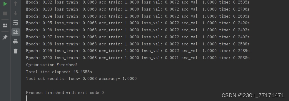 图卷积神经网络（GCN） python代码，应用于节点分类。 复现cora文本分类准确率84_gcn在cora数据集准确率-CSDN博客