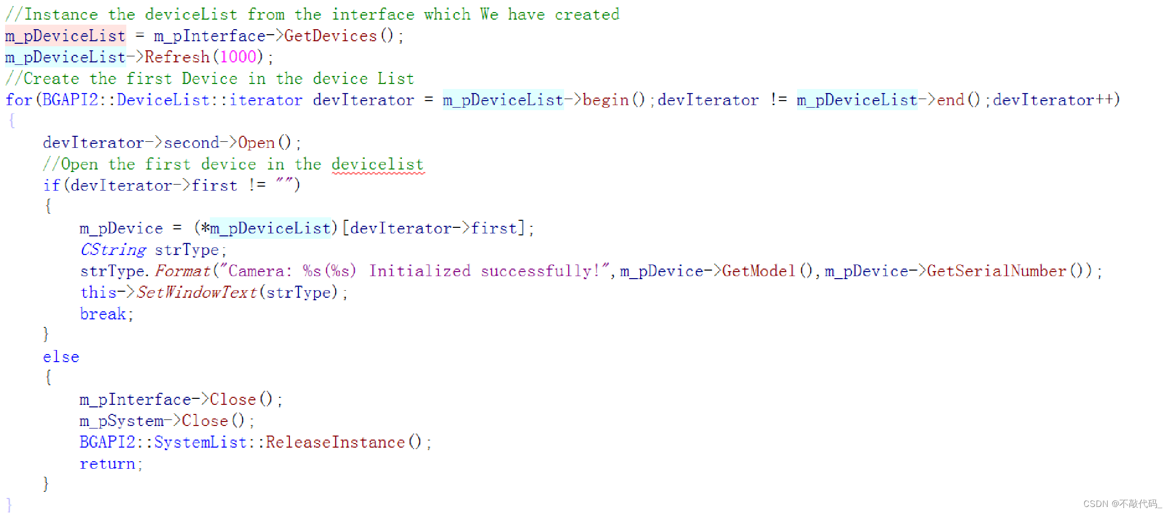 Baumer（堡盟）工业相机SDK开发 C++_baumer gapi sdk 安装教程 windows-CSDN博客