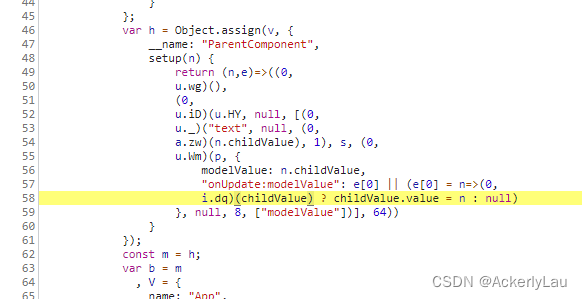 vue3.2踩坑记录:update:modelValue在dev环境正常，在prod环境报错：ReferenceError: childValue is not defined_vue3.2 ...
