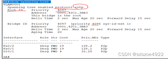 快速生成树协议RSTP的配置管理与测试_rapid-pvst rstp-CSDN博客
