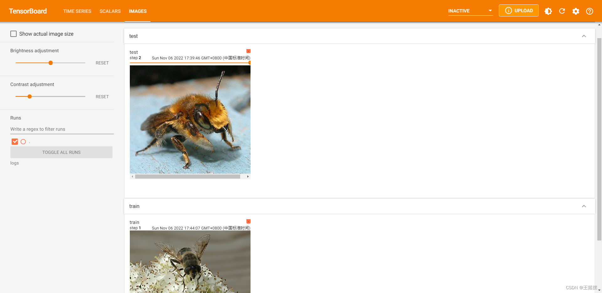 Tensorboard的使用2（addimage函数）tensorboard Addimage Csdn博客 
