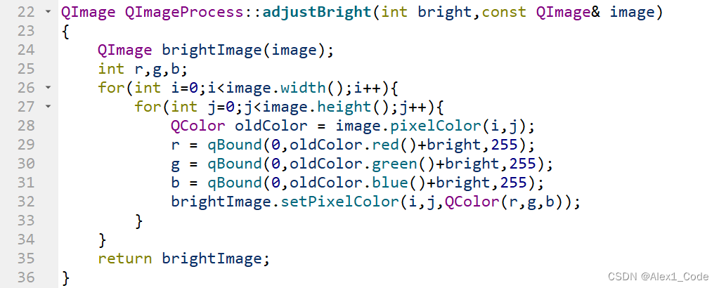 Qt QImage 图像处理(翻转,灰度，亮度）代码实现_qimage亮度调节-CSDN博客