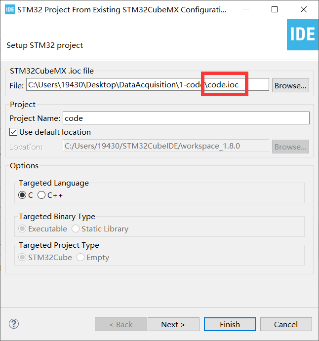 stm32CubeIDE之MX工程导入_stm32cubeide导入工程-CSDN博客