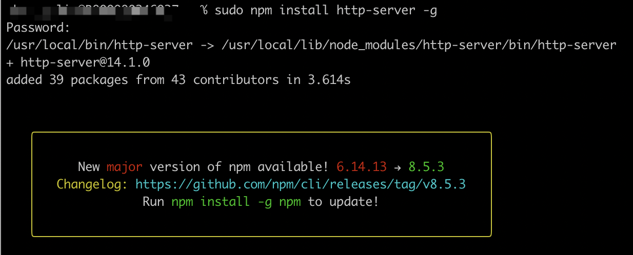 node+npm 启本地server_npm server-CSDN博客