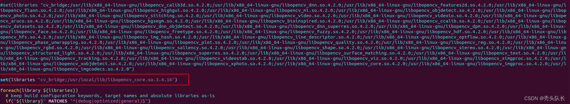 编译工程需要Opencv3 与 ROS自带Opencv4冲突解决办法_如何禁用ros自带的opencv-CSDN博客