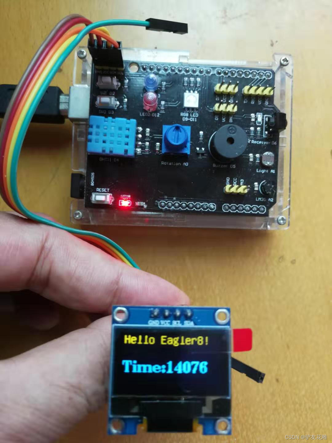 【雕爷学编程】Arduino动手做（212）---9合1 扩展板完成Arduino的第10类扩展实验之0.96寸OLED12864液晶屏模块_arduino 12864-CSDN博客