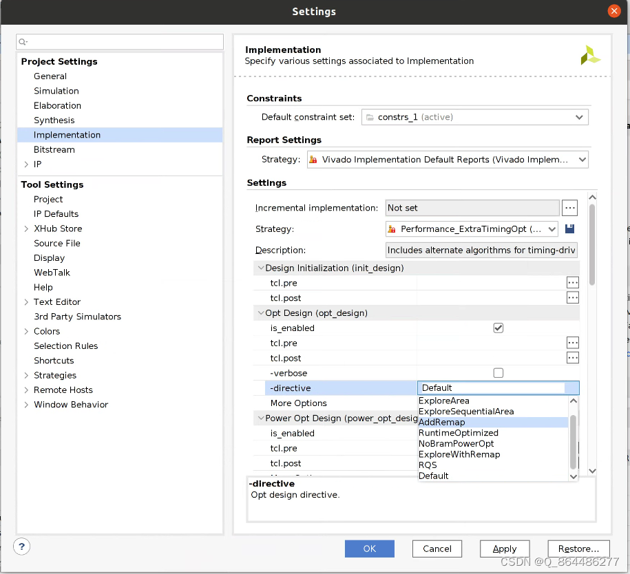 Vivado implementation策略使用（二）_vivado implementation strategy-CSDN博客