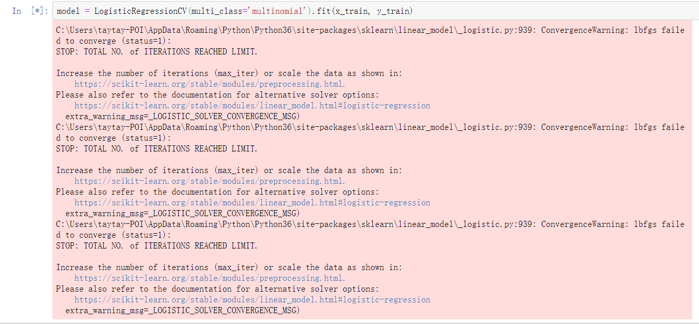 STOP: TOTAL NO. of ITERATIONS REACHED LIMIT.-CSDN博客