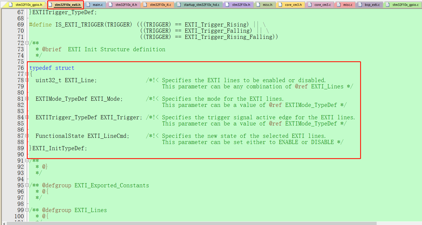 STM32——中断、EXTI、按键中断实验_stm32外部中断和按键-CSDN博客