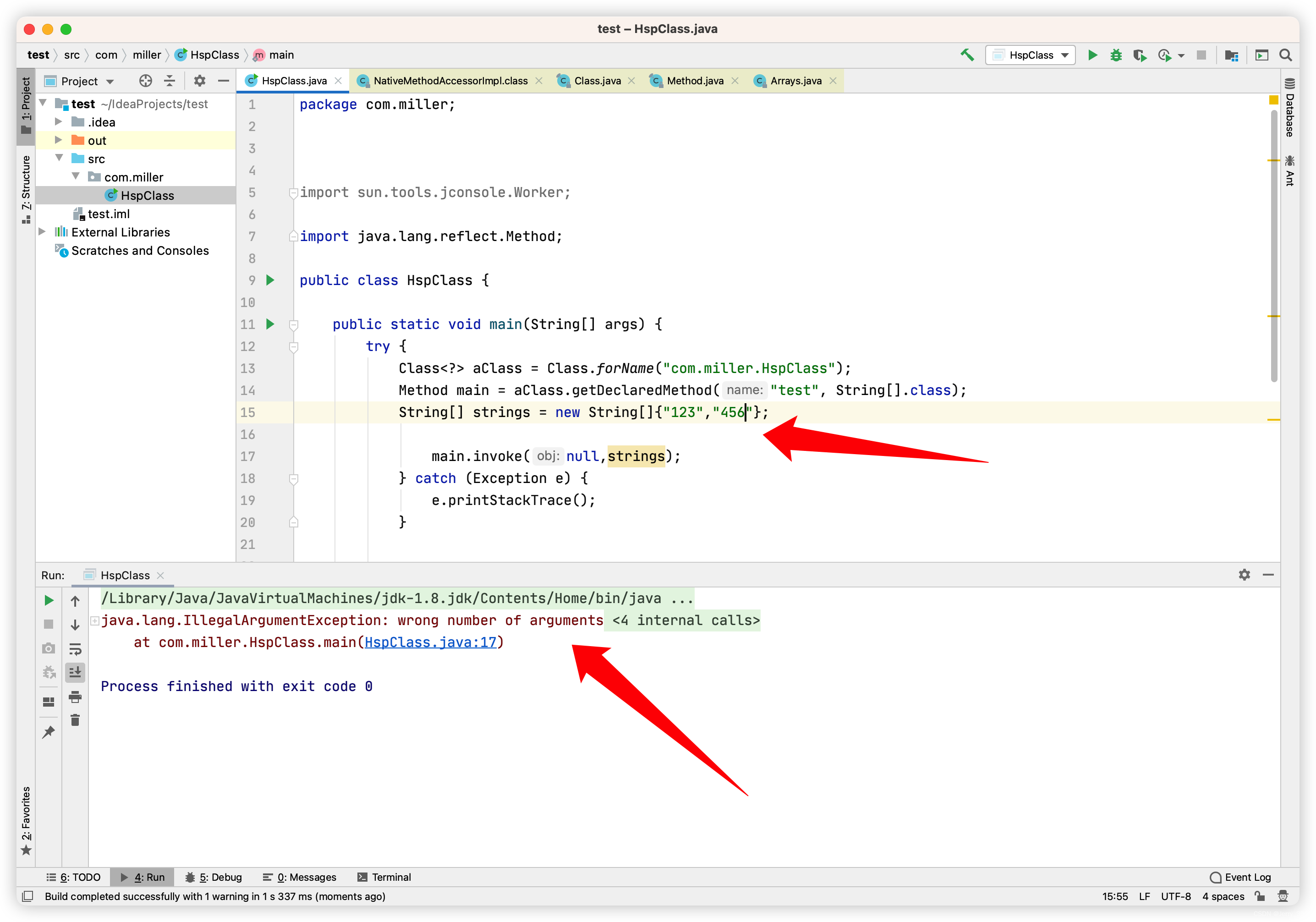 Java invoke wrong Number Of Arguments 666 dubbo Wrong
