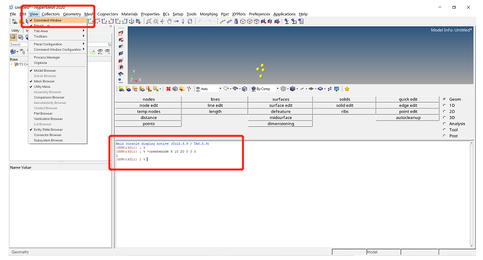 Python 语言创建 HyerMesh Tcl 命令流_hypermesh 命令流-CSDN博客