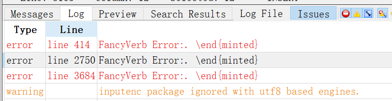 LaTeX的minted包报错‘FancyVerb Error:. \end{minted}‘的成功处理方案-CSDN博客
