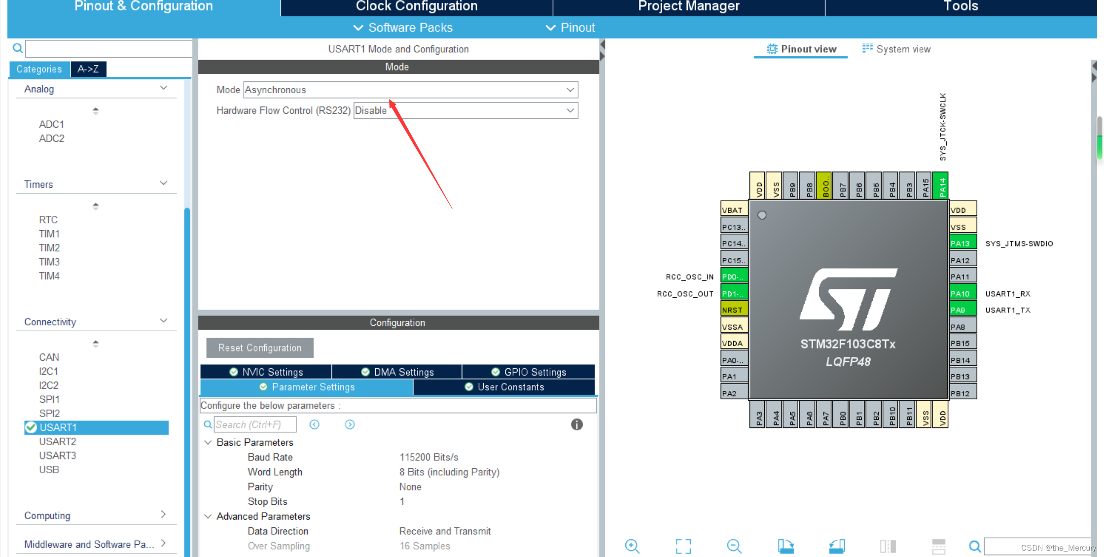 STM32串口通信入门-CSDN博客