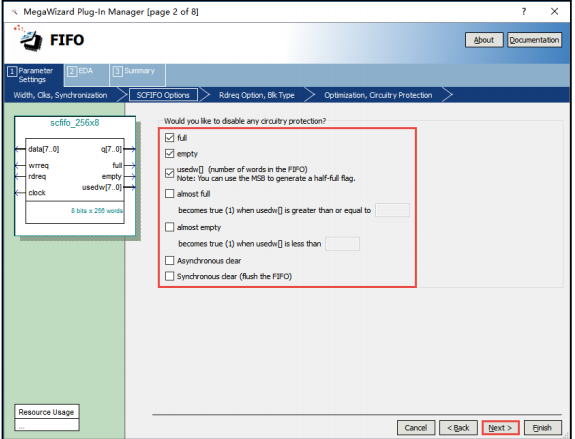 FPGA 之 SCFIFO IP 核配置-CSDN博客