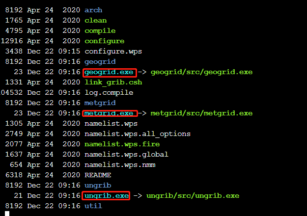 Error: No compiled WRF code found. Please check that the WRF model has been compiledone ...