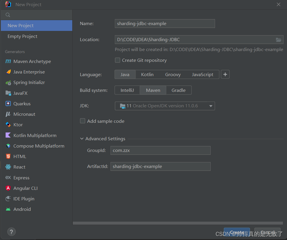 Idea操作sharding Jdbc实战1 Ideadatagrip 安装shardingspheredriver Csdn博客