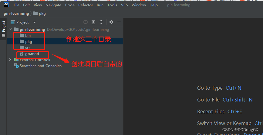 go语言gin项目创建_创建gin项目-CSDN博客