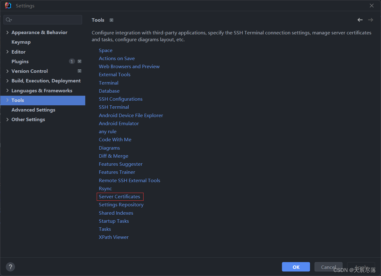 idea异常弹出Server‘s certificate is not trusted-CSDN博客
