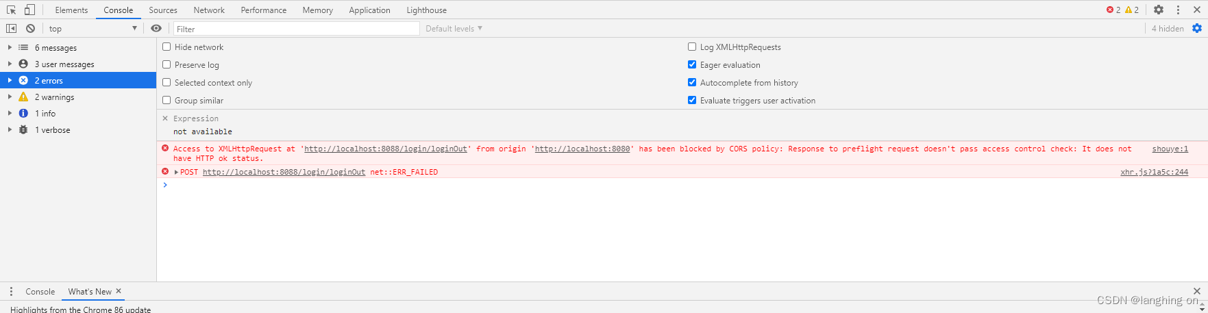 vue登录登出，解决跨域及cookies问题_vue域登录-CSDN博客