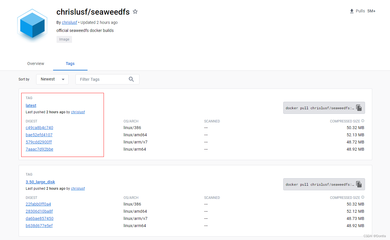chrislusf/seaweedfs dockerfile-CSDN博客