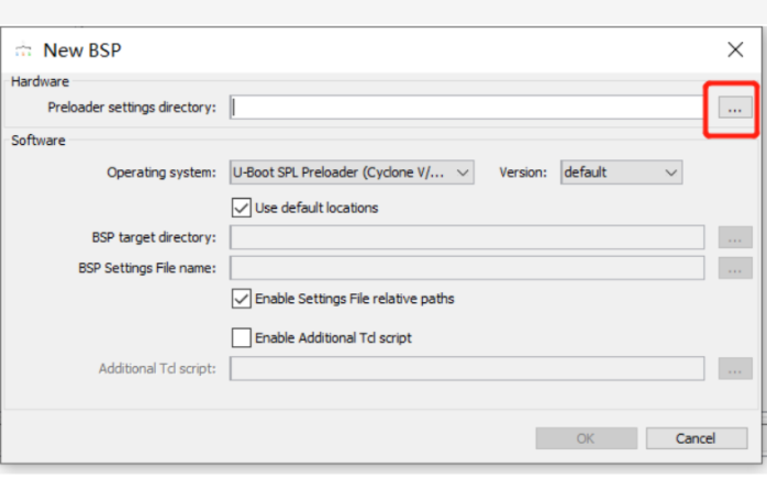 DE1-SoC笔记（四）——生成 Preloader Image File（de1教程2.8节）_preloader文件怎么找-CSDN博客