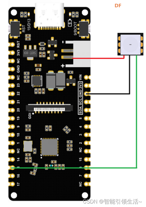 使用esp32 C6制作matter协议智能灯泡：从环境搭建到接入网络的全流程指南 Csdn博客