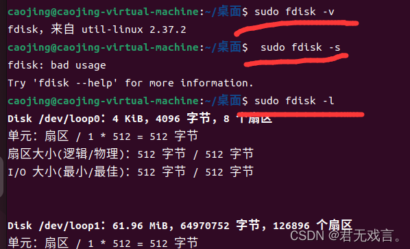 linux虚拟机之ubuntu的磁盘存储管理（5/10）_ubuntu 磁盘管理-CSDN博客