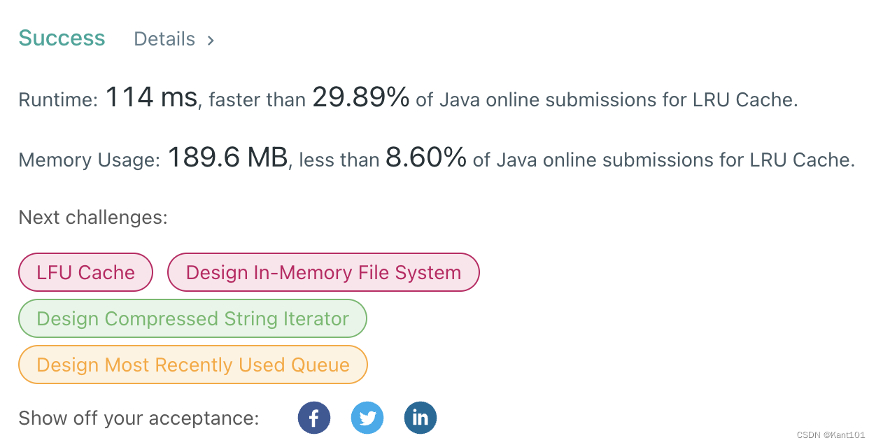 【算法】LRUCache示例 (LeetCode146)_linkedhashset 按插入顺序删除-CSDN博客