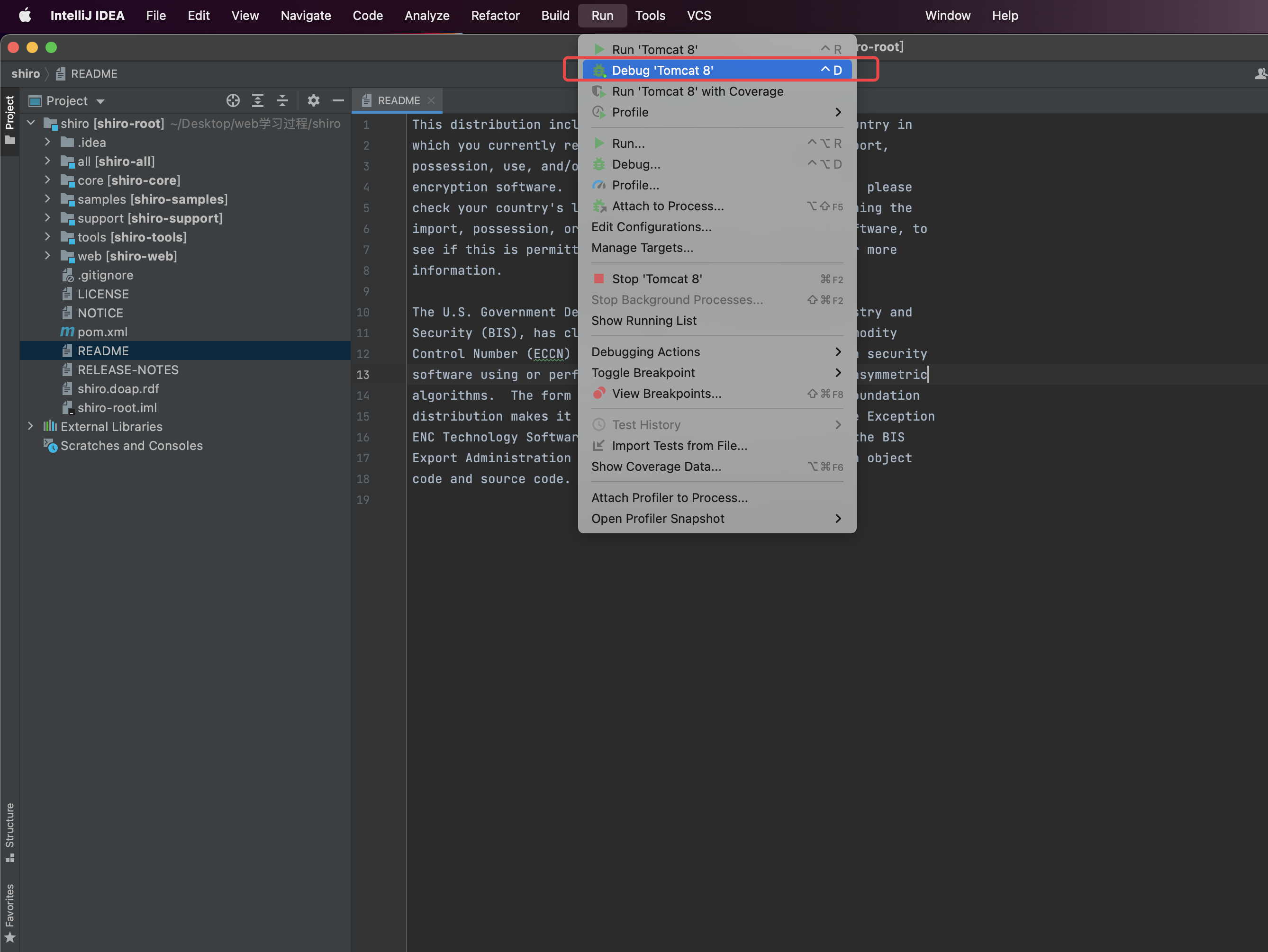 IDEA搭建shiro550复现环境_idea shiro项目-CSDN博客