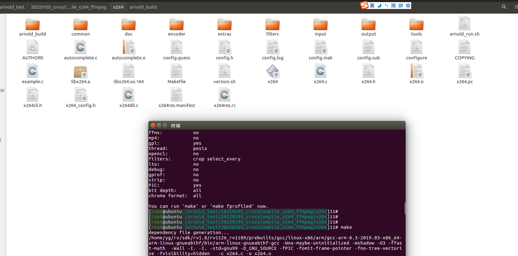 ubuntu交叉编译x264报错：‘X264_VERSION’ undeclared（已解决）运行version.sh_ubuntu查看libx264版本-CSDN博客
