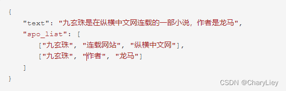 限定领域的三元组抽取 包含真实三元组的测试集 Csdn博客