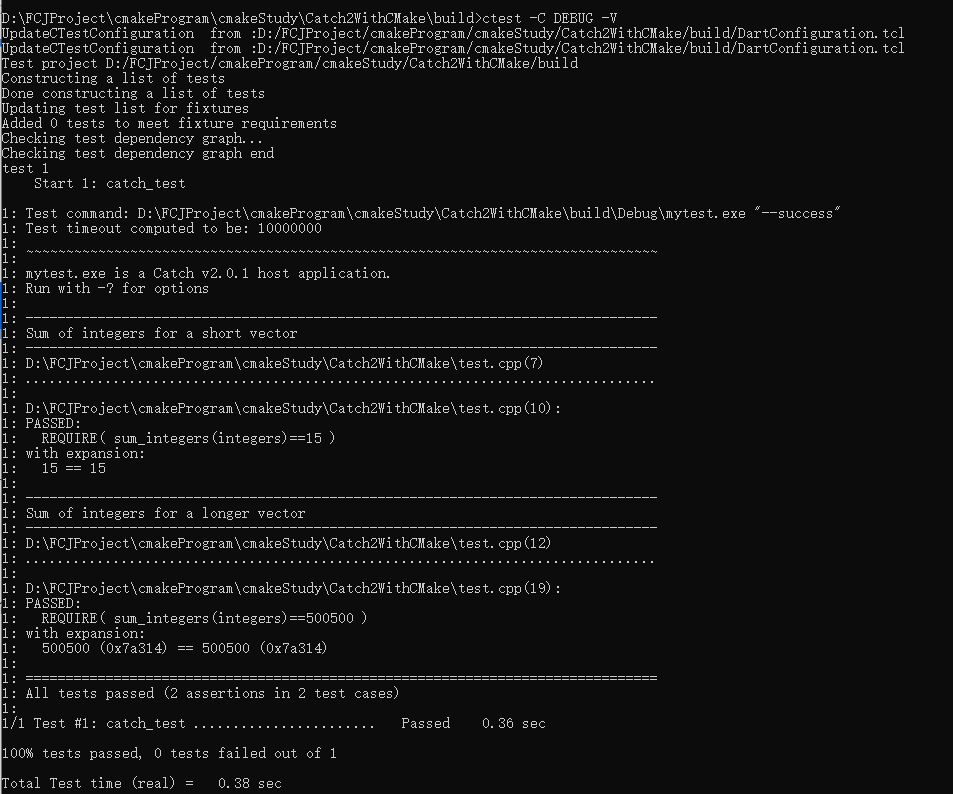 CMake I 使用Catch2库进行单元测试_catch测试-CSDN博客