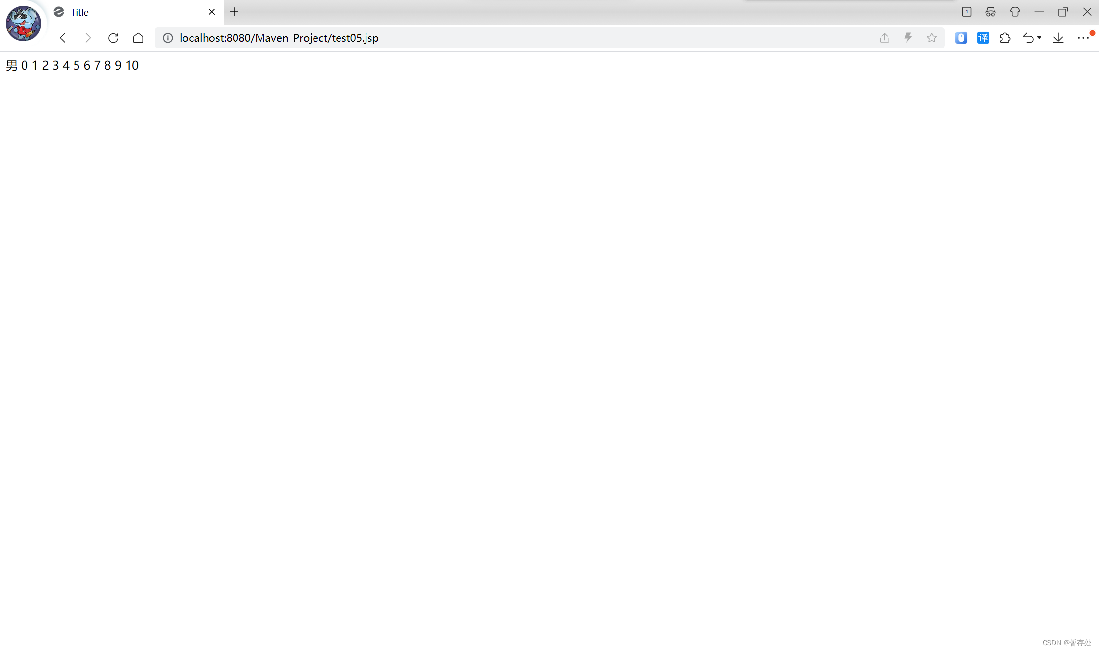 JSP脚本、EL:表达式语言_jsp test 包含-CSDN博客