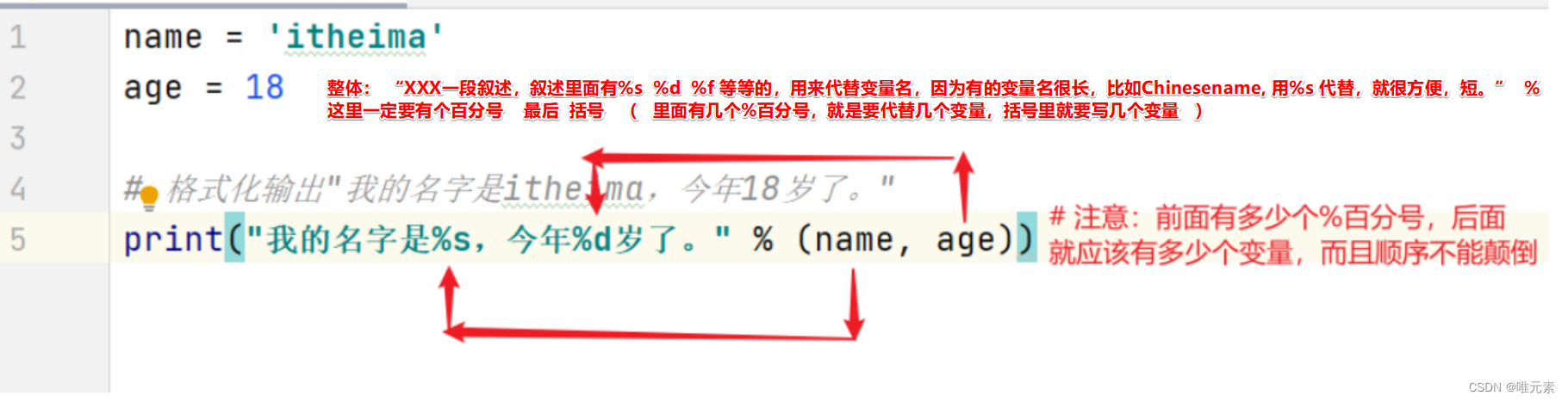 Python 格式化输出 D S F 最原始写法 Python 输出 F Csdn博客